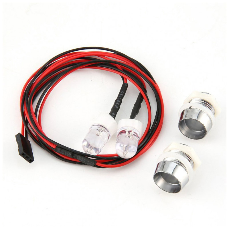 FAST199W Jeu de 2 phares LED blancs - hobbykoo.com